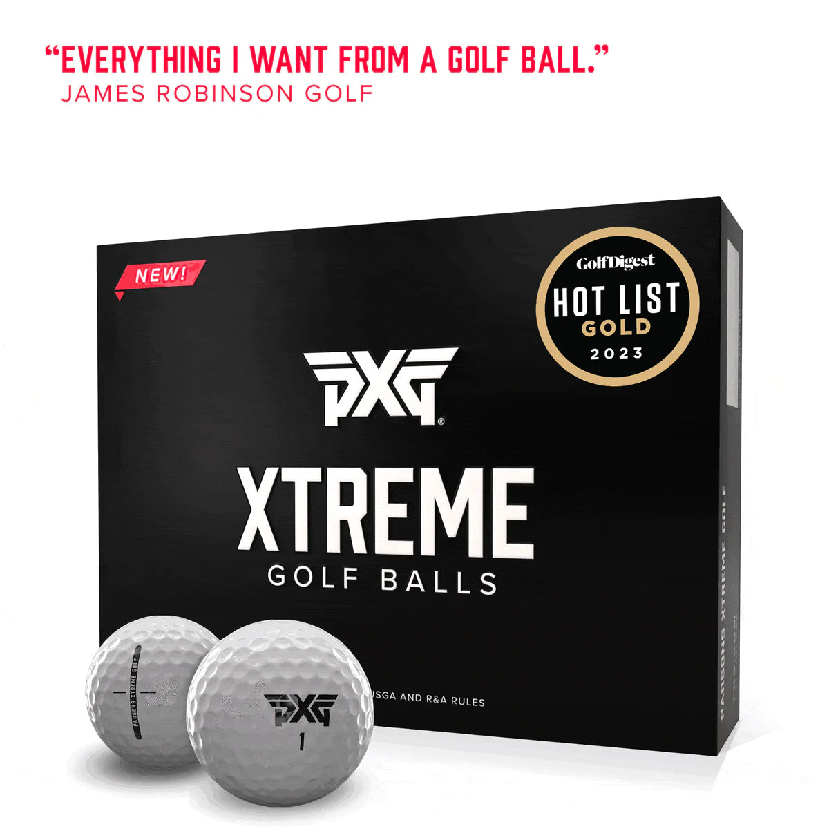 PXG Xtreme Golf Balls – Playfair Golf Club